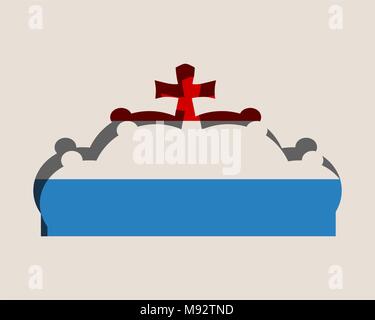 Stylized illustration of the imperial state crown Stock Vector Image ...