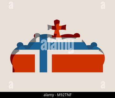 Stylized illustration of the imperial state crown Stock Vector Image ...