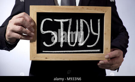 self-study text written on Education background of Back to School ...