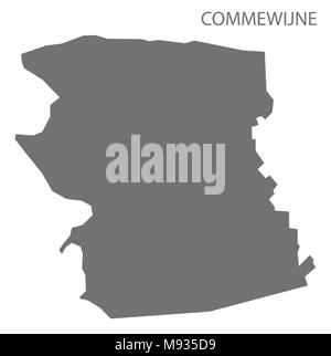 Map of Commewijne, a province of Suriname Stock Vector Image & Art - Alamy