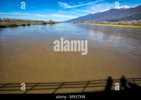 River Strymonas at North Greece Stock Photo - Alamy