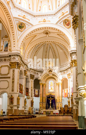 Catholic sculpture in church, Alicante, Spain Stock Photo - Alamy