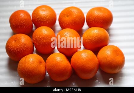 Moroccan Seedless Mandarins Stock Photo - Alamy