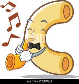 Trumpet - jazz music instrument with good details Stock Vector Image ...
