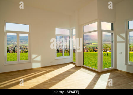 New house building in a rural location at Chalgrove, Oxfordshire Stock ...