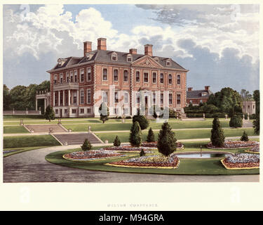 Melton Constable Hall Norfolk England UK Christopher Wren style house ...