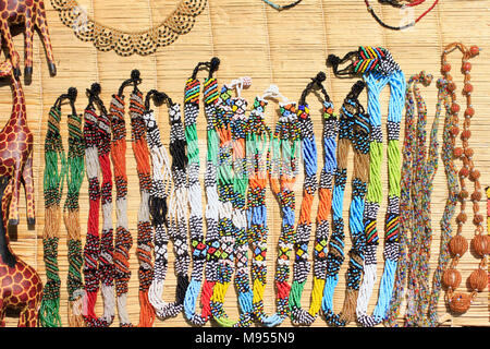 Colourful Zulu Beadwork Stock Photo - Alamy