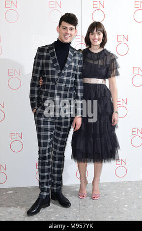 Matt Richardson and Sam Rollinson arriving at the La Traviata VIP ...