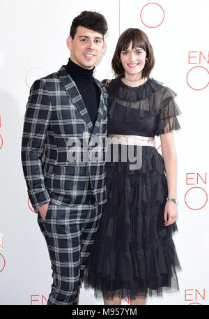 Matt Richardson and Sam Rollinson arriving at the La Traviata VIP ...