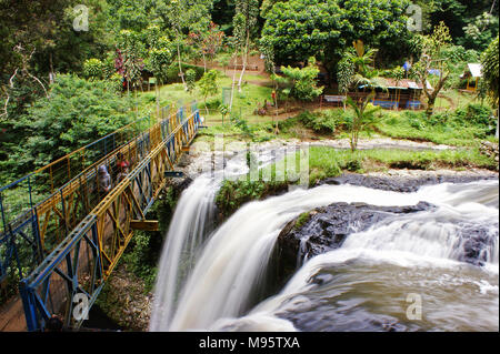 Curug Omas Waterfall, Maribaya, Lembang, Bandung, West Java, Indonesia ...