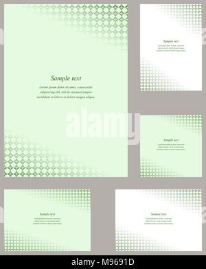 Green page corner design template Stock Vector Image & Art - Alamy