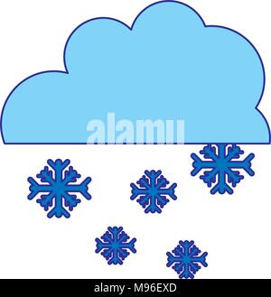 duo color nice nature cloud raining weather in the sky vector ...