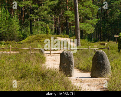 'Stone Circles' reserve. Wielbark culture graveyard (1st. century) of ...