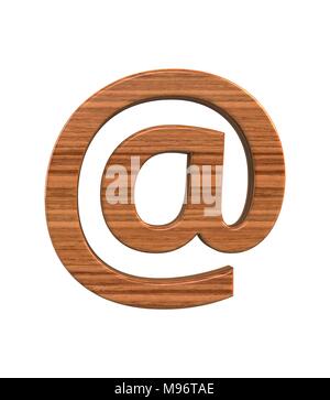 Font polished walnut special character ALT37 Stock Photo - Alamy