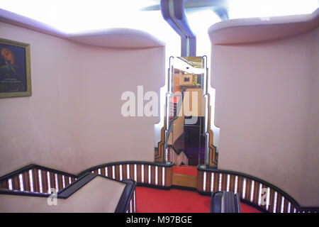 Art Deco, Liberty Cinema, Movie theater, Art Deco, Marine Lines, Bombay ...