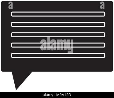 speech square bubble icon over white background, colorful design ...