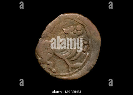 Coin of the Hindu Shahi Kings Stock Photo - Alamy