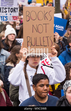 London, UK. 24th march, 2018. Rally outside the US Embassy in London on ...