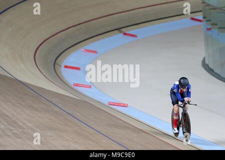 Samantha Bosco of the United States in the women's C3 Pursuit, UCI ...