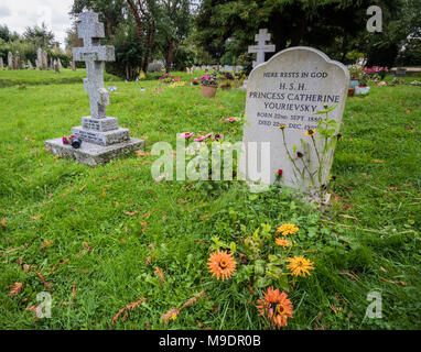Grave stone of Princess Catherine Alexandrovna Yurievskaya St Peter's ...