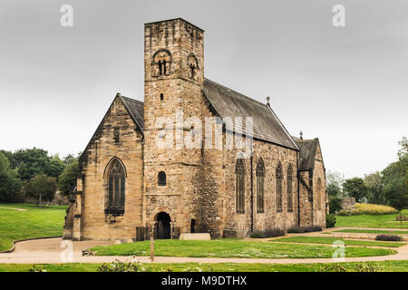 St Peter's Church in Sunderland. England. The church dates back to 674 ...