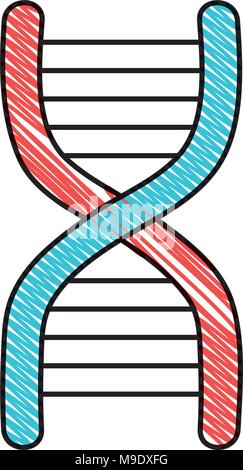 microbiology molecular structure icon doodle illustration Stock Vector ...
