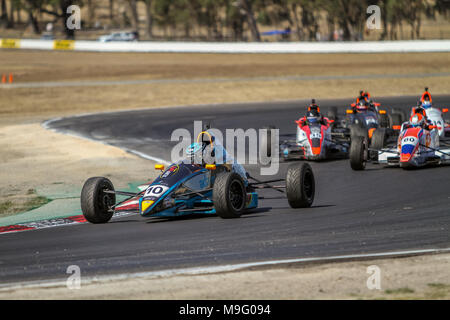 Formula Ford racing from Winton Raceway Victoria Australia Stock Photo ...