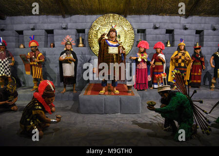 Ancient Peruvian Elite, Priests and Lords Inca Stock Photo - Alamy