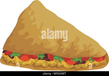 Quesadiilas mexican food vector illustration graphic design Stock ...