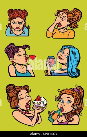angry woman avatar character Stock Vector Image & Art - Alamy
