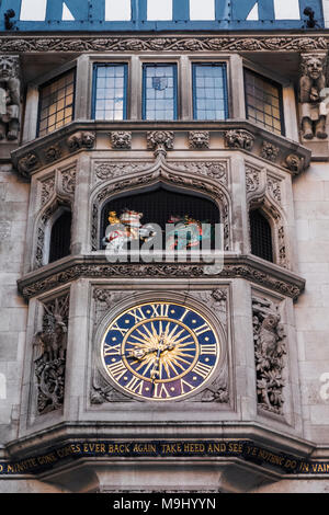 Clock, Liberty, London Stock Photo - Alamy