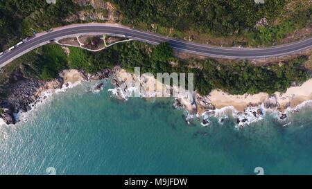 Wanning. 25th Mar, 2018. Aerial photo taken on March 25, 2018 shows ...