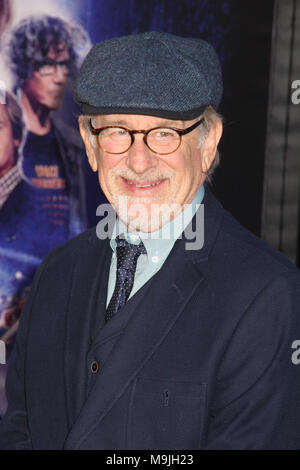 Steven Spielberg 03/26/2018 The Los Angeles premiere of "Ready Player ...