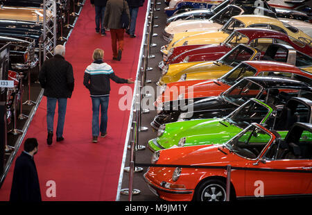 Retro Classics classic car fair with historic vehicles and a wide range ...