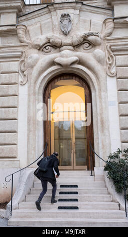 italy, rome, palazzo zuccari Stock Photo - Alamy