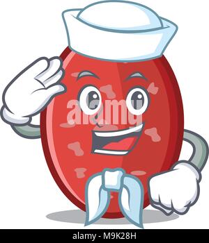 Pirate salami character cartoon style Stock Vector Image & Art - Alamy