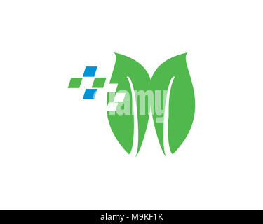 is a symbol associated with natural energy or natural technology Stock ...