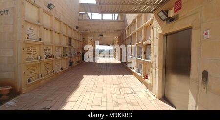 Above ground crypt in graveyard Stock Photo - Alamy