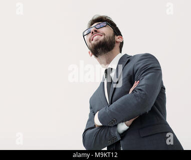 brooding handsome guy lifted his head up Stock Photo - Alamy