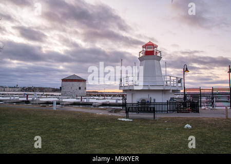Kingston Ontario Canada Harbour Lighthouse Stock Photo - Alamy