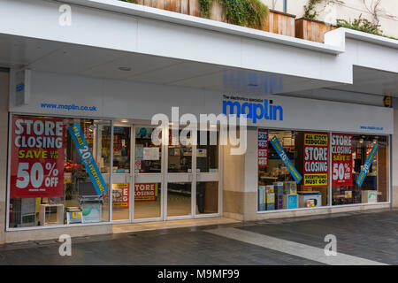 Maplins electrical store