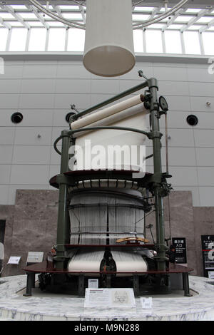 Translation: Toyota (formerly "Toyoda") started as a company producing ...