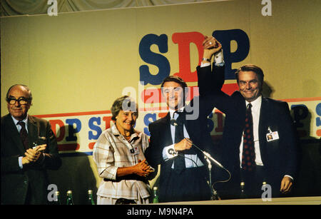 SDP Party Conference Torquay 1985 Stock Photo - Alamy