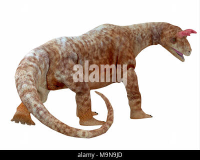 Shringasaurus Dinosaur on White - Shringasaurus was a herbivorous ...