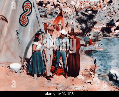 THE LONE RANGER AND THE LOST CITY OF GOLD, Lisa Montell, 1958 Stock ...