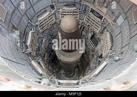 Intercontinental missile at the Titan Missile Museum, Green Valley ...