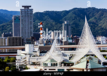 Skyline, Kobe City, Honshu Island, Japan, Asia Stock Photo - Alamy