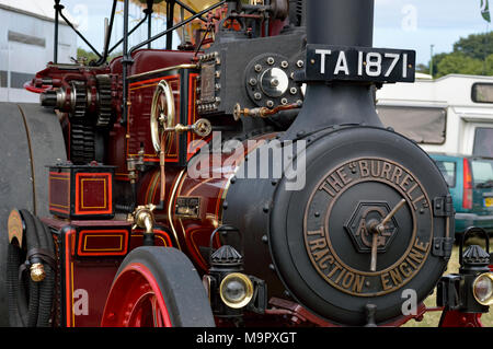 burrell steam traction engine front end Stock Photo: 11762953 - Alamy