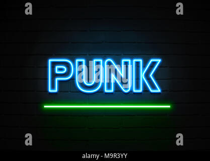 PUNK Word on Black Background Stock Vector Art & Illustration, Vector ...