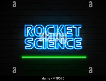 Science concept: Rocket Science on wall background Stock Photo - Alamy